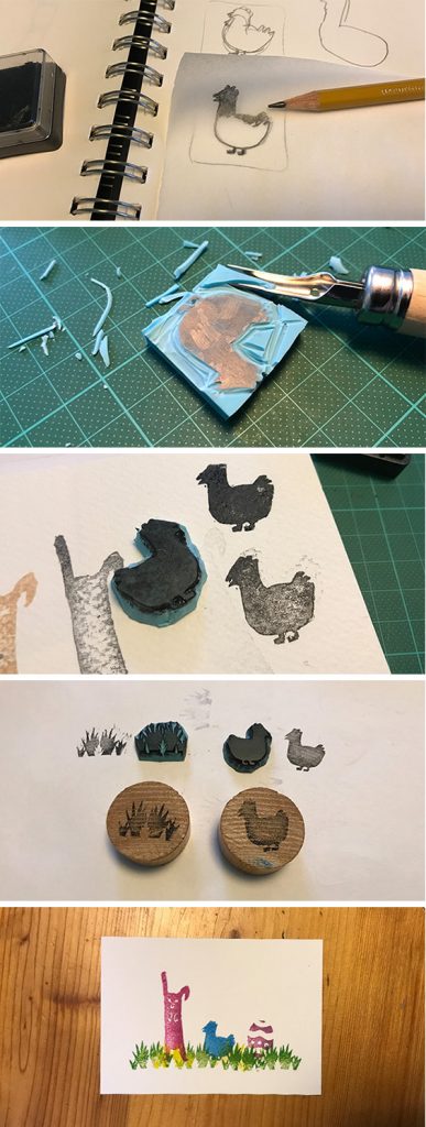 Stempel-Pinterest-Collection-grafik-wien · Grafiker in Wien